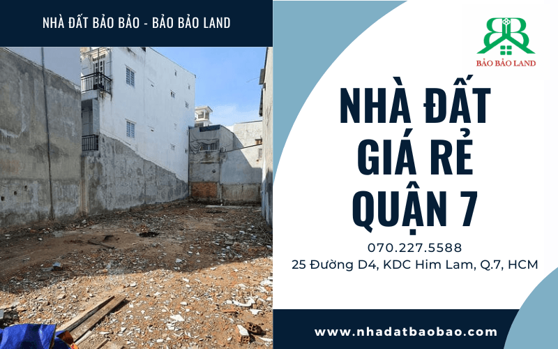 Chia sẻ kinh nghiệm chọn mua nhà đất giá rẻ quận 7 vị trí đẹp